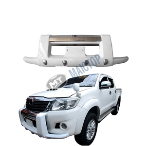 Toyota Hilux Vigo Front Bumper Guards - Durable & Stylish
