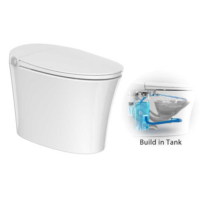 TA-X572ZD New Siphon Jet Flushing Ceramic One-piece Minimalist Built-In ...