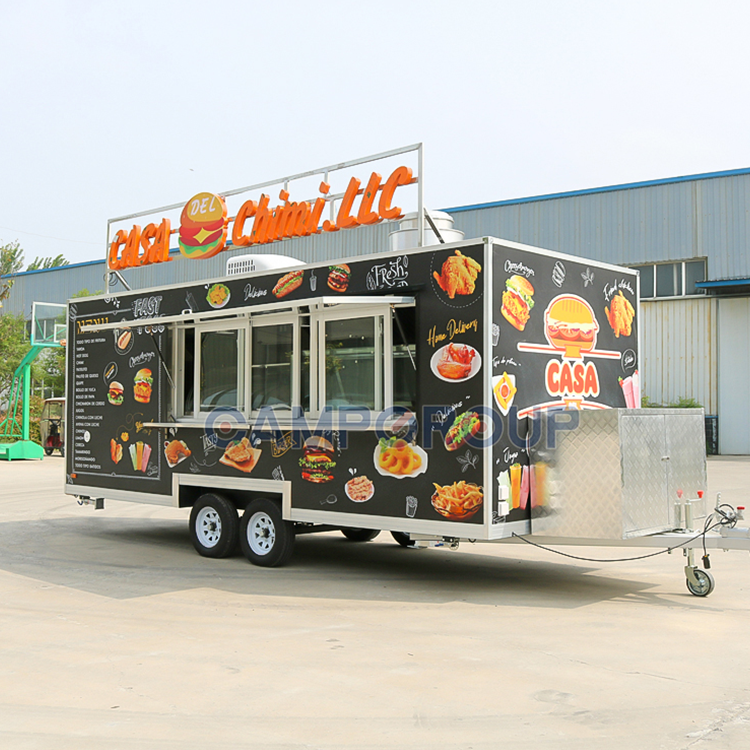 Food Truck Trailer - 2025 Custom Mobile Kitchen