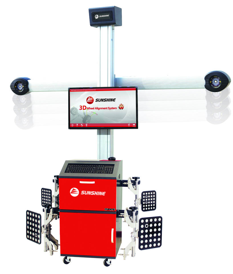 Automatic 3D Wheel Alignment Machine with CE Certification ...