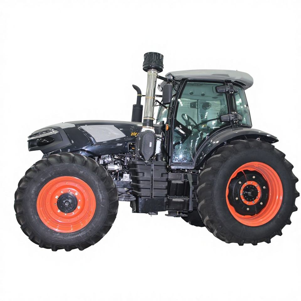 200HP 4WD Farm Tractor TT2004 Gear Drive with Engine Gearbox Bearing ...