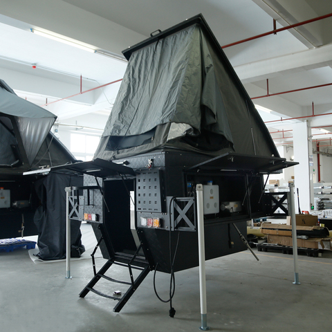 Utility ATV Car Cargo Box Folding Tent Trailer - 1500kg