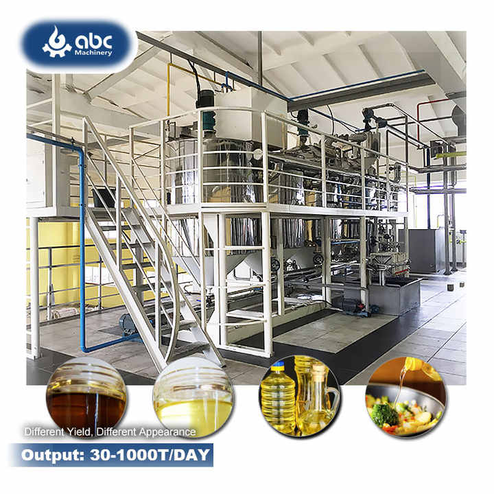 General Refining Oil Refining Line: Clarification, Degumming ...