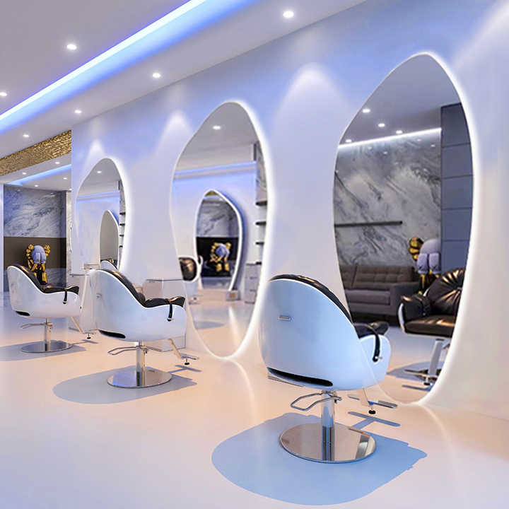 Barber Shop Hair Salon Dressing Table Hanging Mirror Special Glass ...