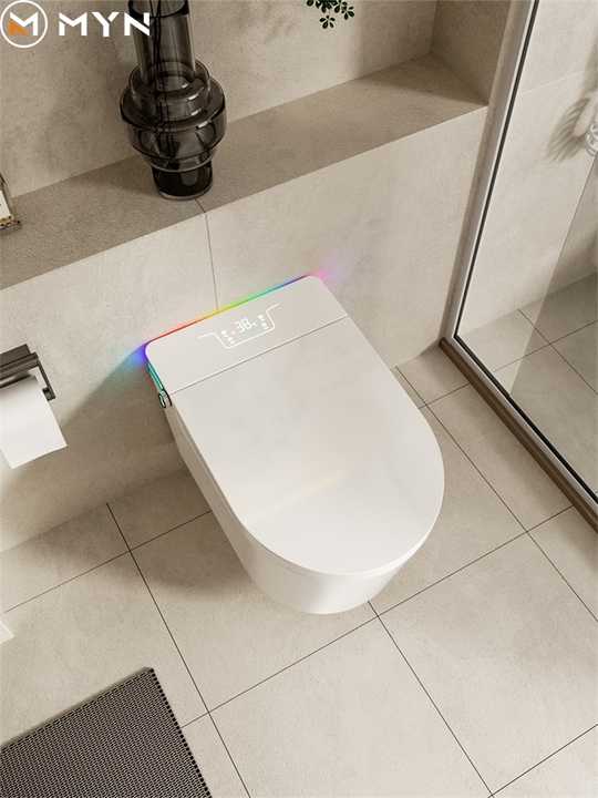 2024 High End White Wall Hung hang Ceramic Smart Electric Intelligent ...