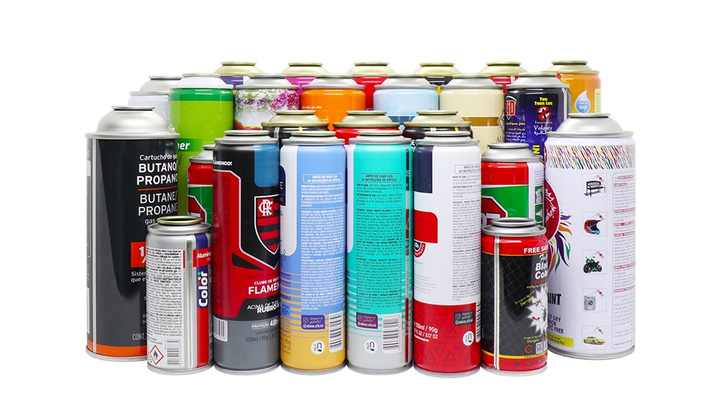 Aerosol Car care spray aerosol tin cans metal spray cans refillable ...