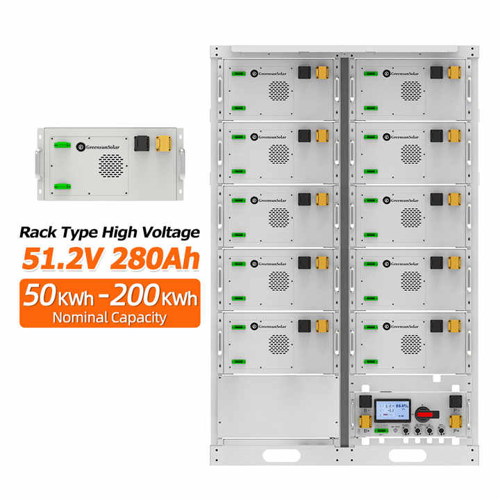 Greensun Hot Sell Solar High Voltage Battery Module Including BMS ...