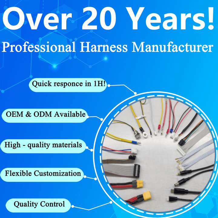 JST TE Molex Wire Harness - Customized Electrical Solutions