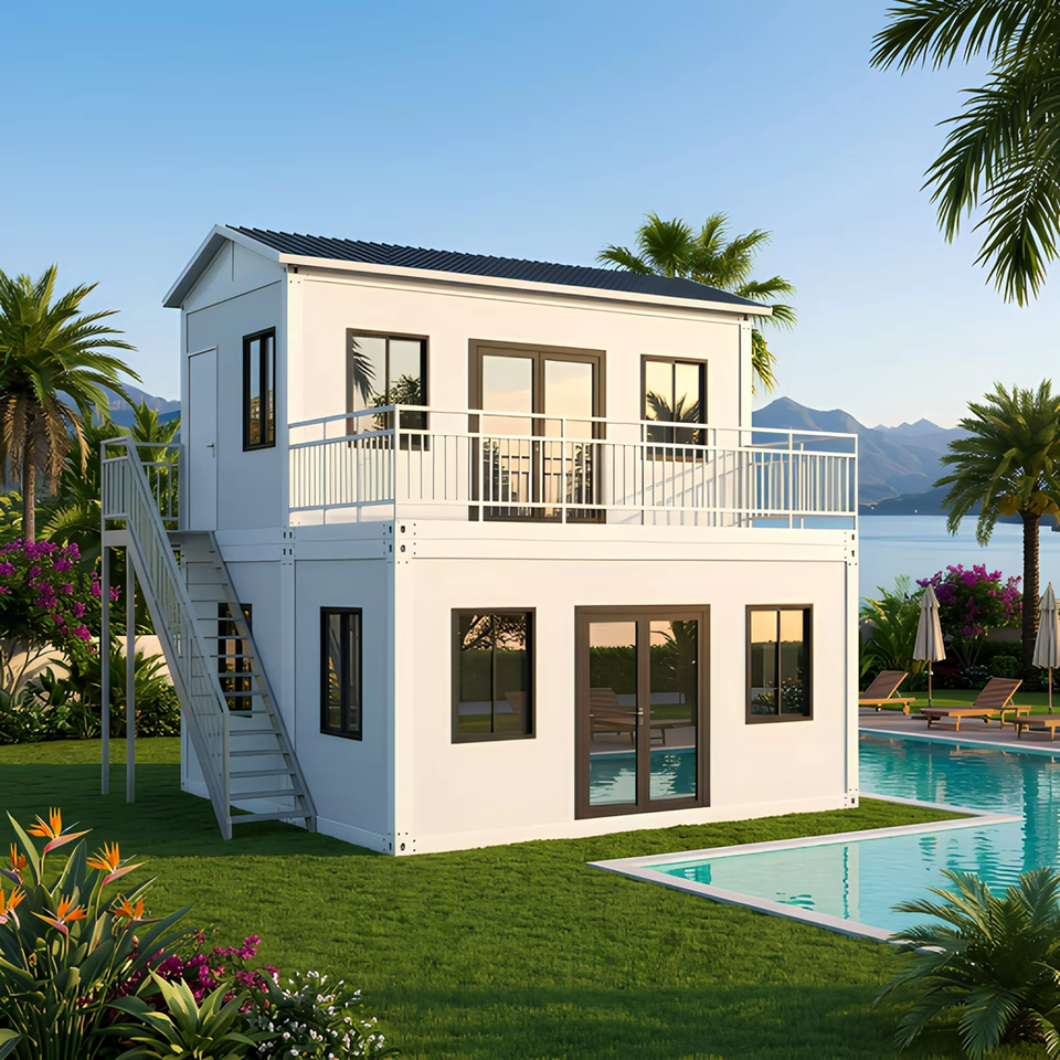 High Quality Galvanized Steel Frame Container House Modular ...