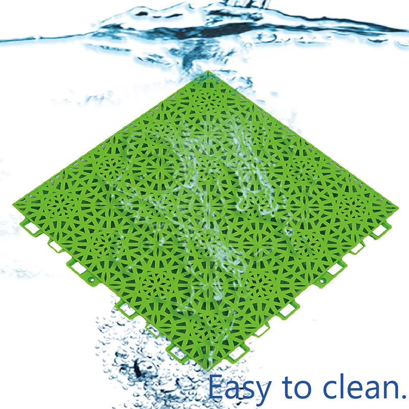 Multi Sport Interlocking Plastic Floor Tiles, Anti-Slip Modular Design ...