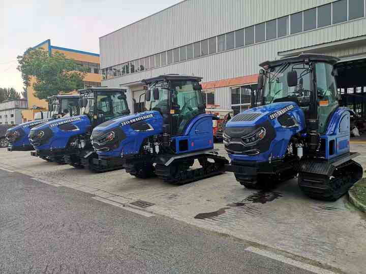 Crawler Tractor New 4WD Crawler Tractor with Diesel Engine Mini Wheel ...