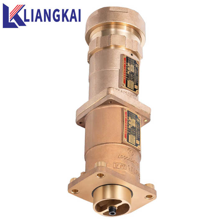 ATEX MSHA Certified Heavy Duty Mining Connector Plug Smooth Surface ...
