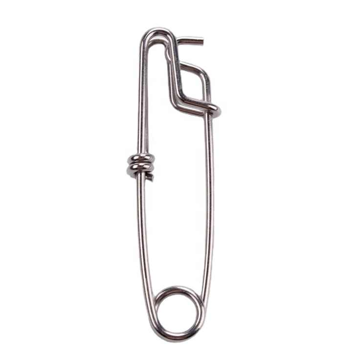 Stainless Steel Long Line Clip - Durable Fishing Accessory