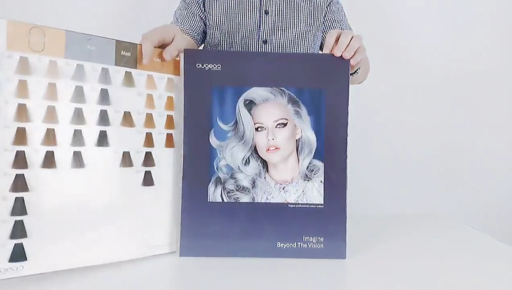 Salon Human Hair Color Chart - 68 Premium Colors for Easy Hair Dyeing ...