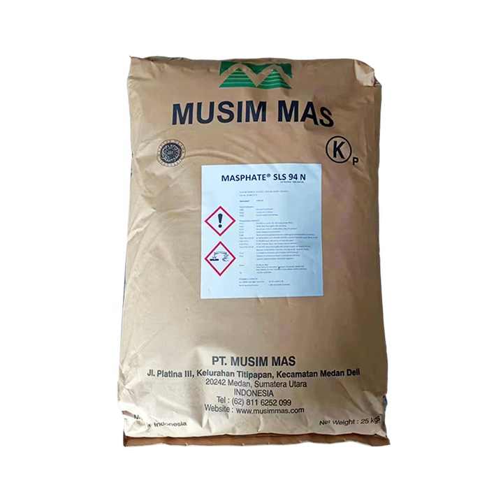 94% Active Content Sodium Lauryl Sulfate (SLS) for Diverse Uses