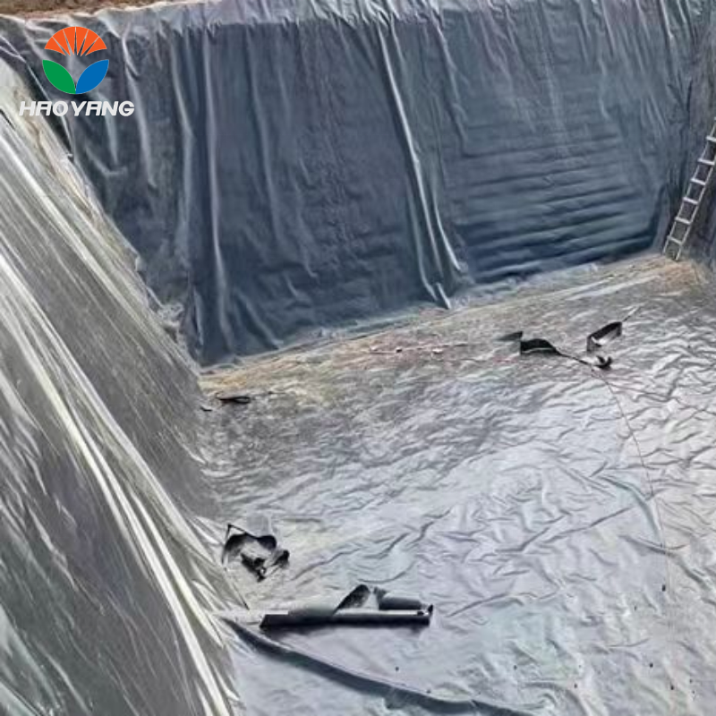 1mm 2mm HDPE Aquaculture Fish Pond Liner Impermeable Landfill Outdoor ...