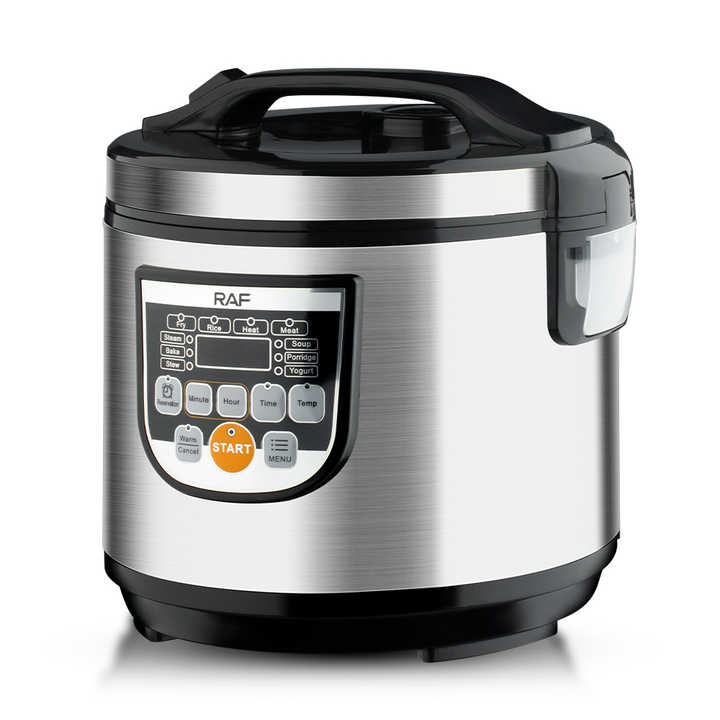 Premium RAF Custom Logo Digital Rice Cooker - 5L Capacity