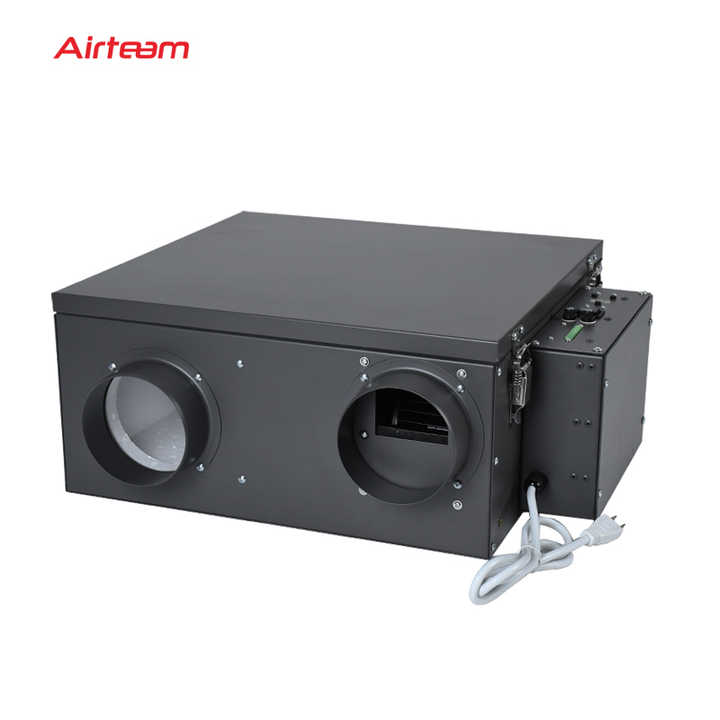 Hvac system home ahu air handling unit ahu recuperator heat exchanger ...