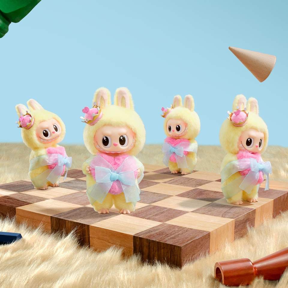 Official Popmart Original Labubu Monsters Series Let's Checkmate PVC ...