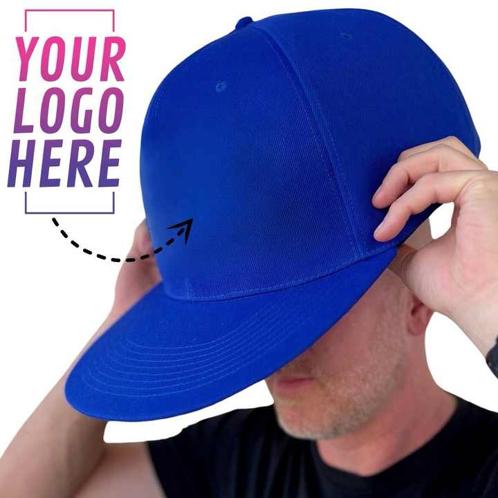 Custom Big Size Hat with Team Logo - 3D Embroidery