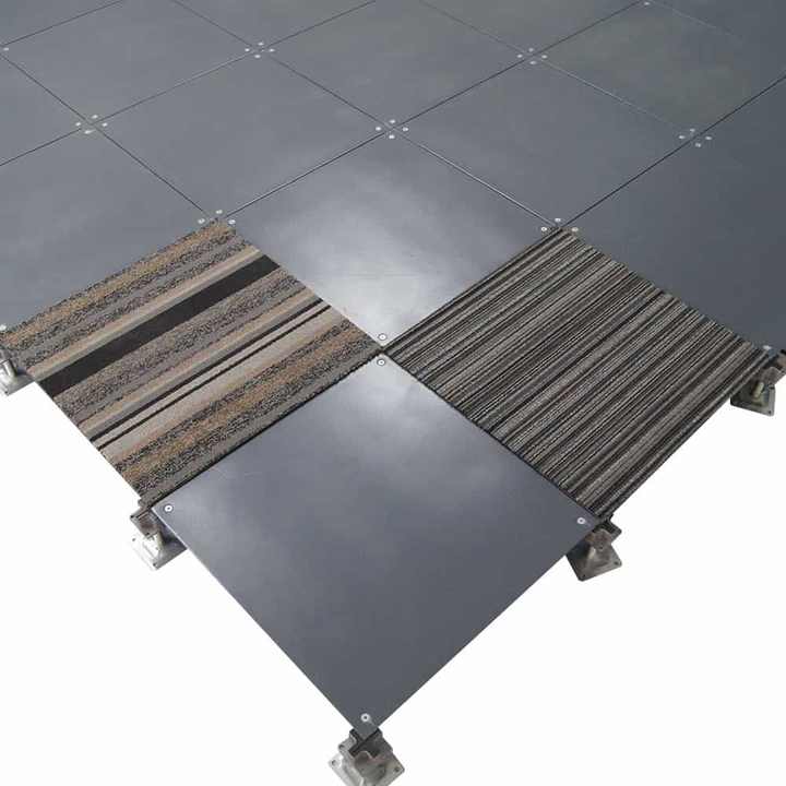 Anti Static Esd Access 600x600 Hpl Raised Floor Tile System Server Room ...
