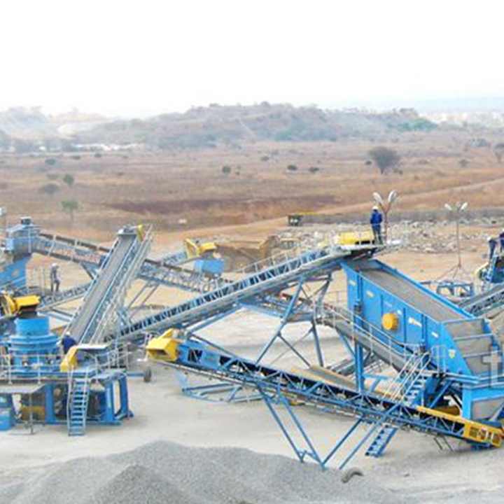 Iron Ore Aggregate Crushing Plant, Artificial Sand Making Production ...
