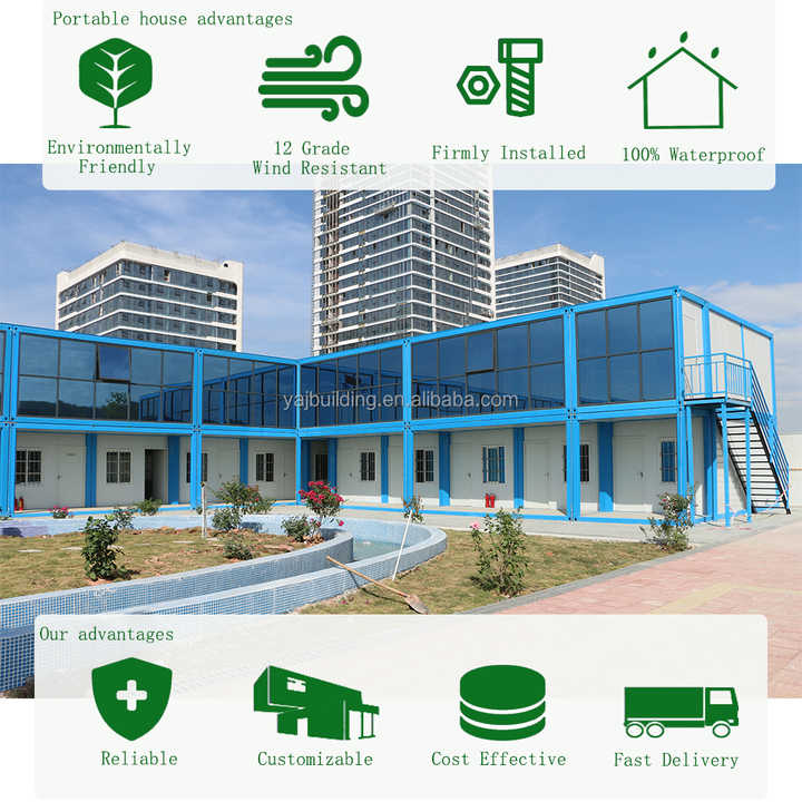 Small Hospital Building Modular Home Easy Install Quick Assemble ...