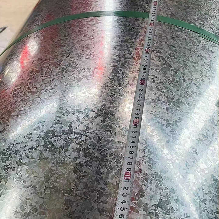 Galvanized Steel Coil/strip Prime Galvanized Steel Iron Zinc Coating Sheet Metal Gi Factory ...