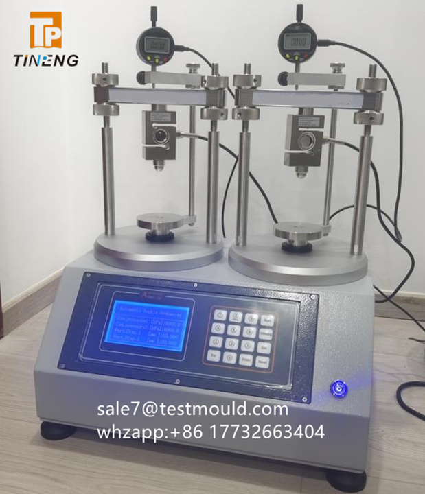 Soil Testing Equipment ASTM AASHTO Standard Fully Electronic Oedometer ...