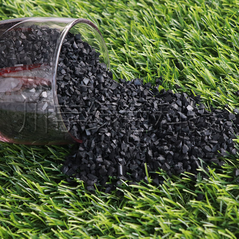 Black SBR 1-3mm Eco-Friendly Fire-Proof Rubber Granules for Artificial ...