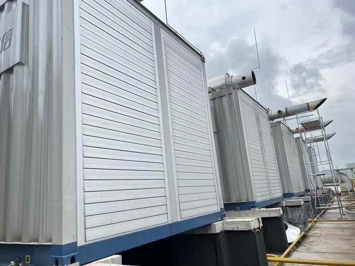 Modern Design Outside Aluminum Alloy Electric Manual Genset Louver ...