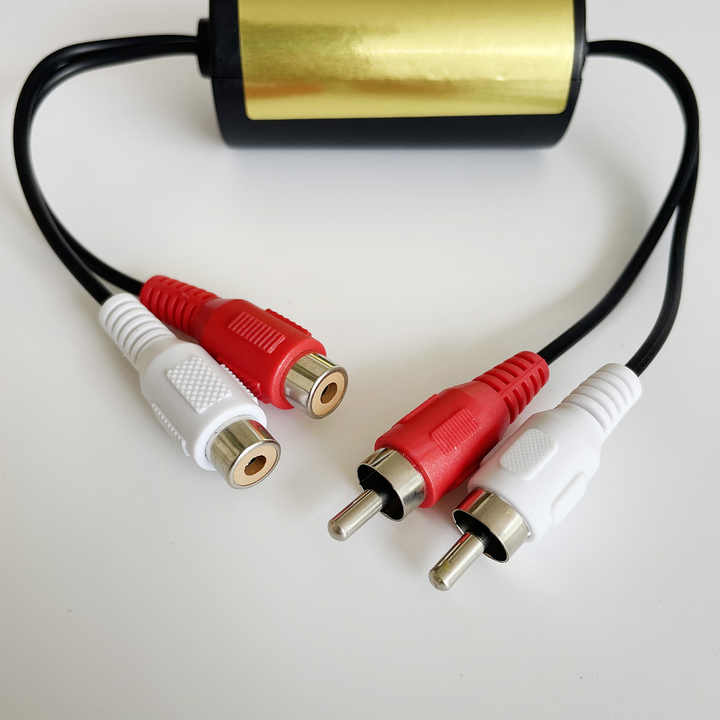 High Quality Car Audio Cable Noise Filter Suppressor Ground Loop ...