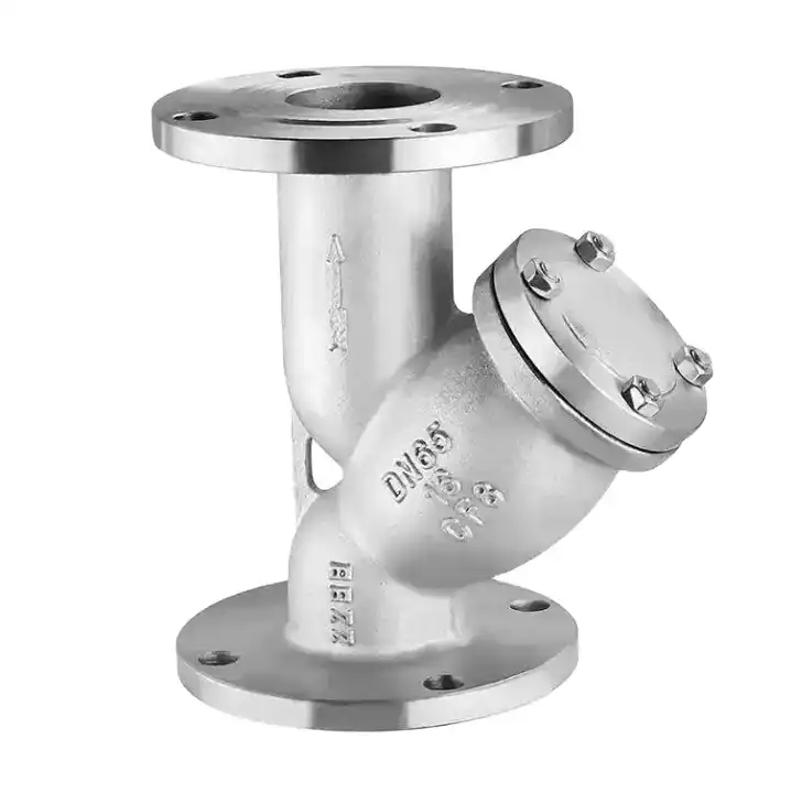 High Quality 304 316 Stainless Steel Y Strainer Flange Y Strainer ...