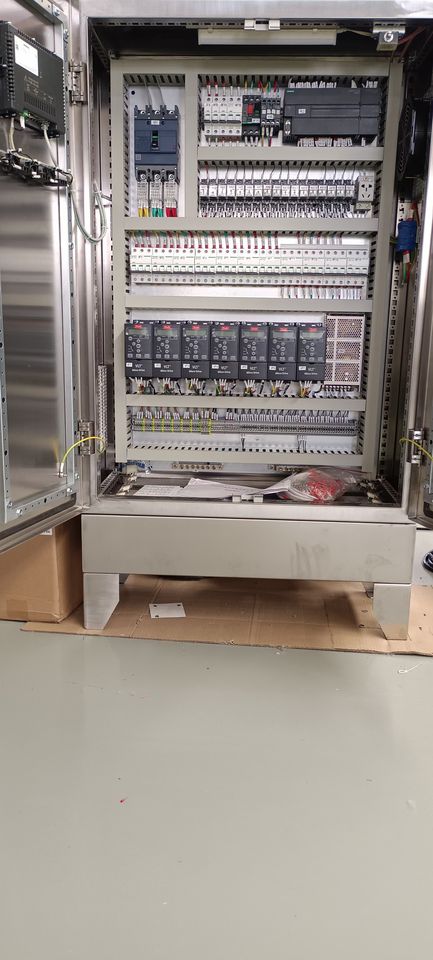 OEM PLC Control System Cabinet with CAD EPLAN Drawing HV LV Switchgear ...