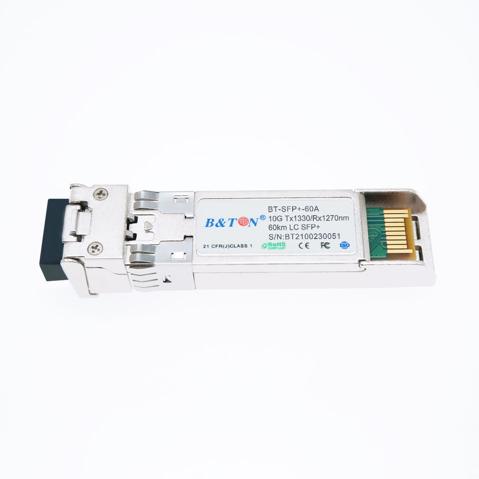 BTON Single Mode Fiber SFP+ 10G Bidi 60km 1270nm 1330nm SMF Single ...