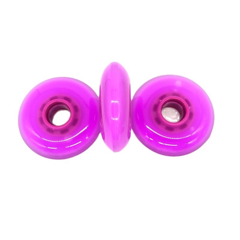 YSMLE Two Layers Hockey Wheels for Hockey Inline Skate Suitable for ...