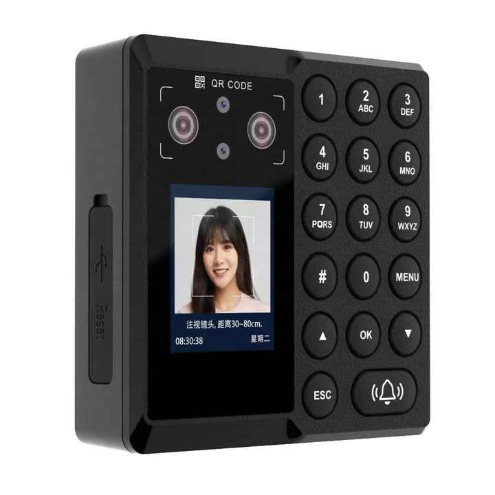 MR25 Facial Palm QR CODE Recognition - Secure Access Control