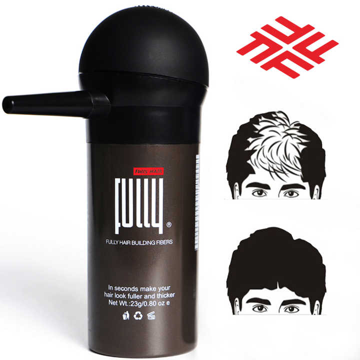 Premium Quality Black Thick Natural Hair Filling Fibers Holding Spray ...