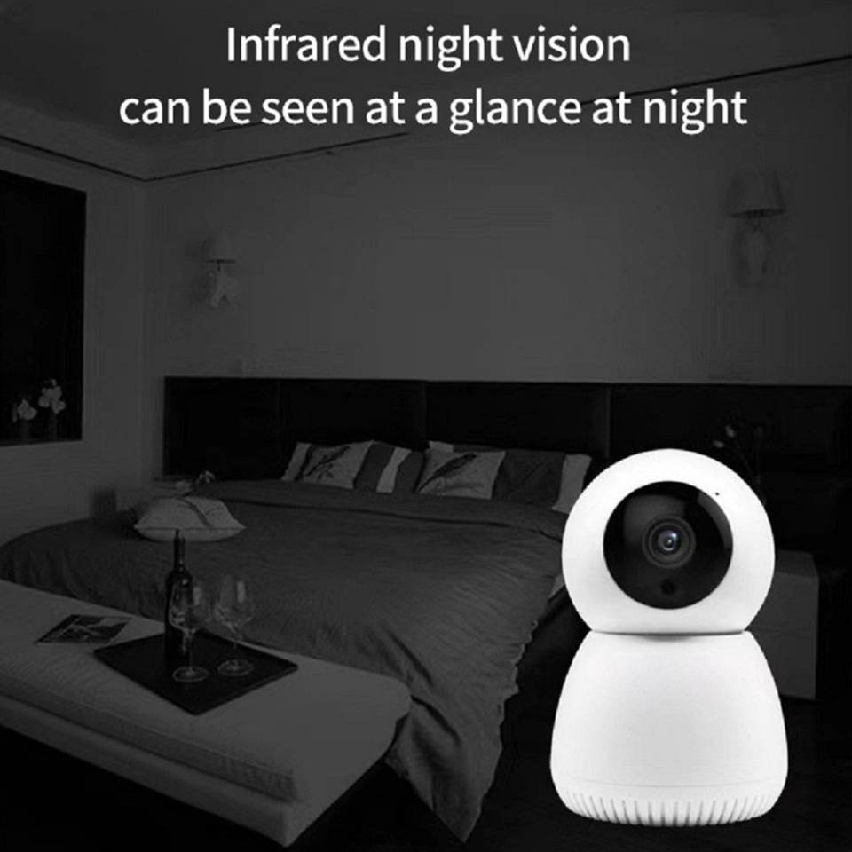 Smart HD 720P WIFI IP Camera for Indoor Security & Baby Monitoring
