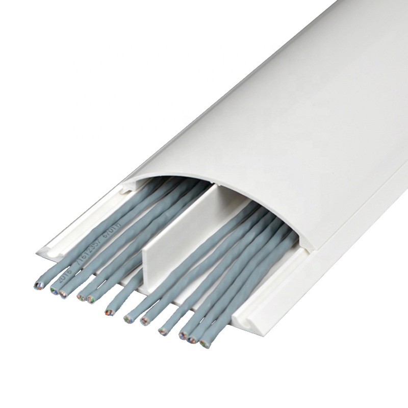 Outstanding fire resistant plastic cable trunking With Non-Slip Covers ...