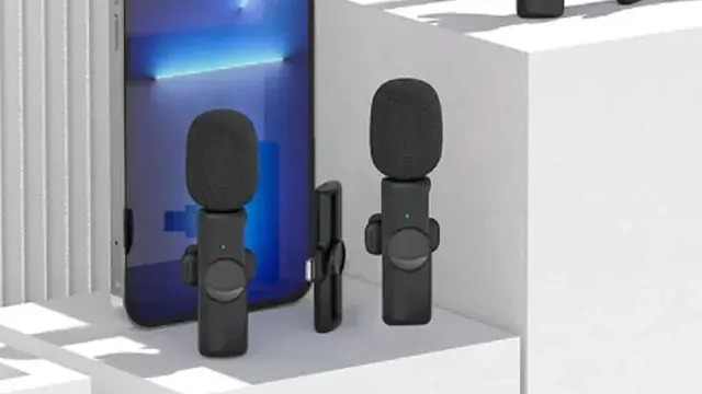 K11 Wireless Mic - Portable, Lightweight Lavalier Microphone