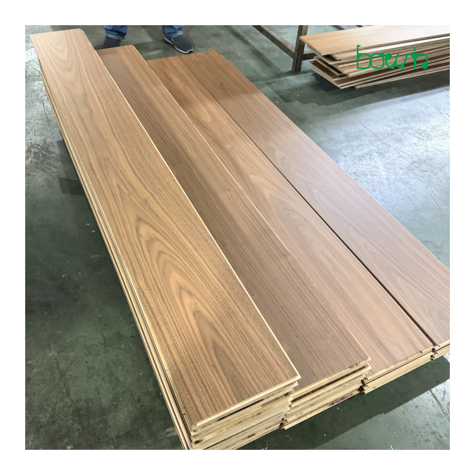 AB Grade American Black Walnut Parquet Flooring - Durable & Stylish