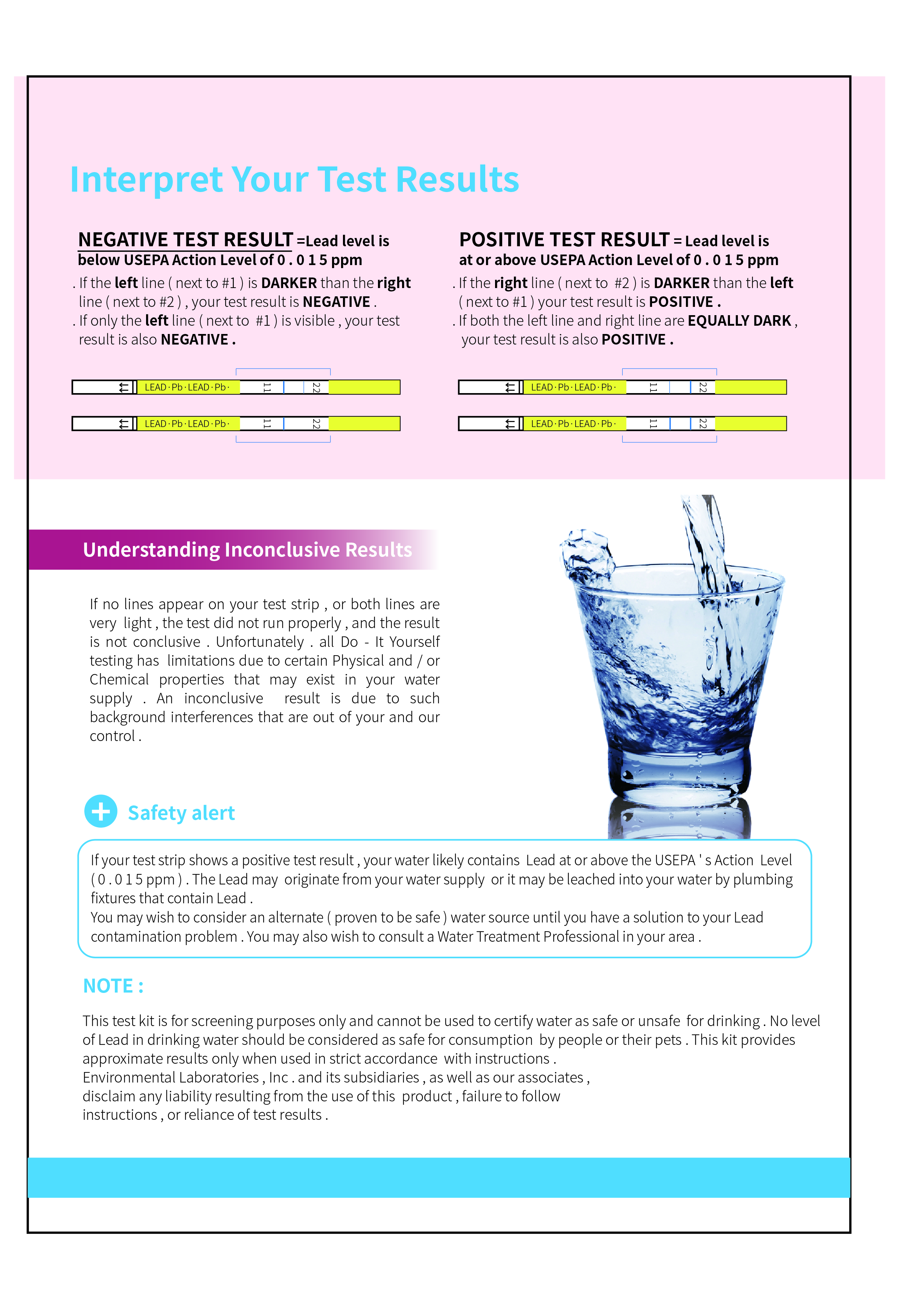 Sản Phẩm Mới Dẫn Thử Nghiệm Nước Kit Uống Nước Thiết Bị Kiểm Tra - Buy ...