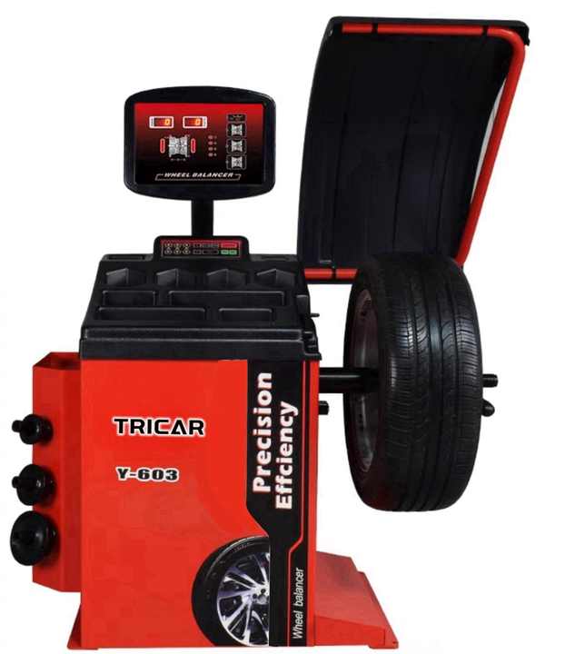 CE Certificate Car Hydraulic Wheel Balancer / Car Wheel Balancing ...