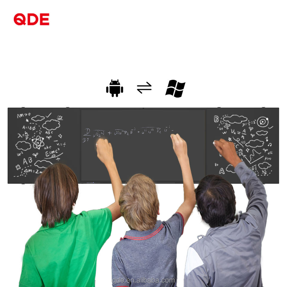 QDE 75 Inch Nano Interactive 4K UHD LCD/LED Smart Digital Education ...