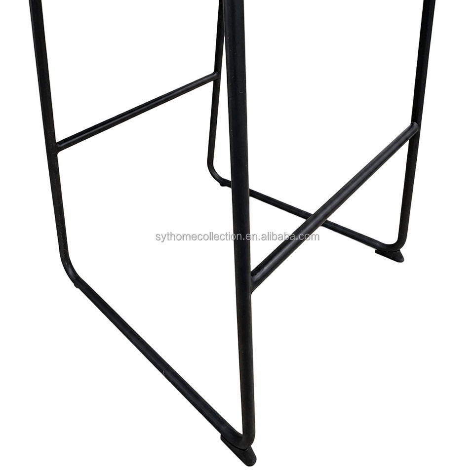Creative Leisure Backrest Armrests Bar Chair with Nordic Modern Design ...