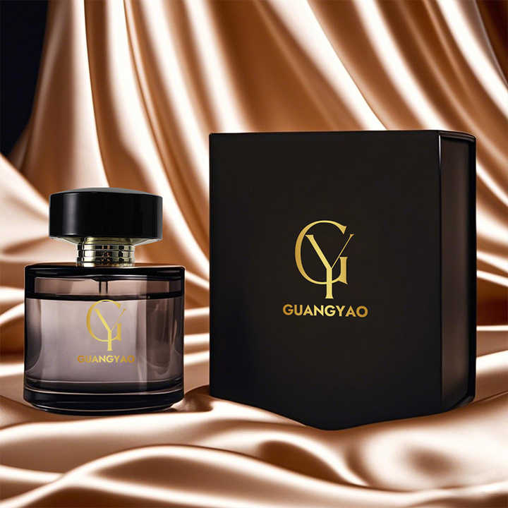 Factory Price Perfume Bottles Gift 100 ML Cylinder Black Glass Bottles ...