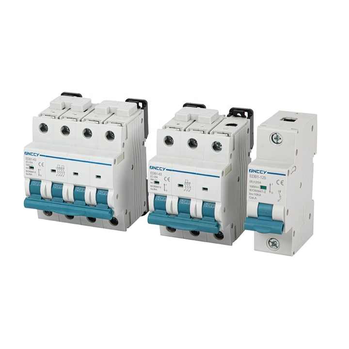 Onccy High Quality Plug-in MCB 1p 2p 3p 4p 16-63A 10ka CH Miniature ...