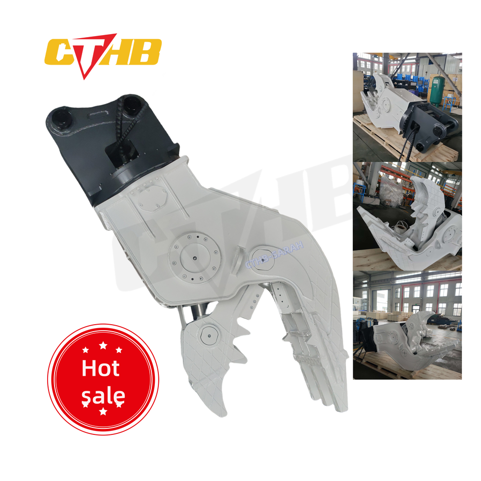 Recycling Attachment Concrete Cutter Excavator Demolition Pulverizer ...