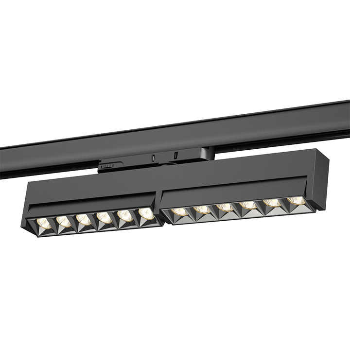 Linear Track Mounted Led Grille Light Movable Module Head Aluminum ...